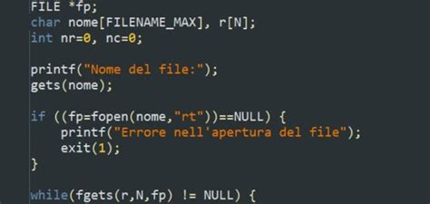 Fgets Funzione Fgets In C Per Leggere Stringhe Da File