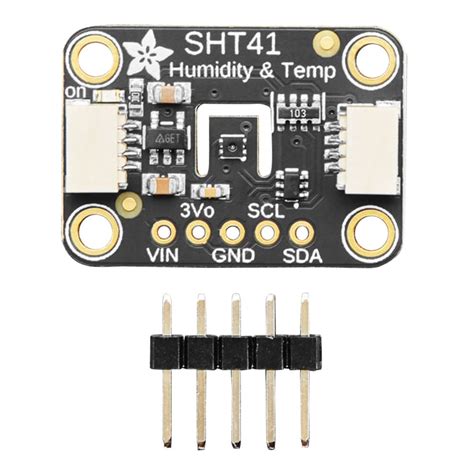 Adafruit Industries Sensirion Sht41 Temperature And Humidity Sensor Stemma Qt Qwiic Micro Center