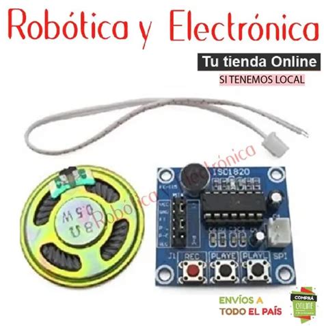 Grabador Voz Arduino Microfono Parlante Isd1820 Rye En Venta En Quito