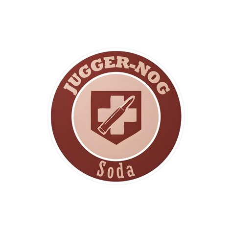 Juggernog Sticker Perk A Cola Sticker Gamer T Cod Zombies Kiss Cut Vinyl Sticker