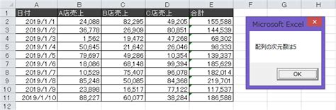 Excel Vba Array・配列の使い方応用編 やさしいexcelvba Excel Vba Array・配列の使い方応用編 やさしいexcelvba