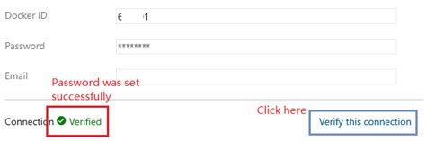 Azure Devops Cli Docker Registry Service Connection Fails Stack Overflow