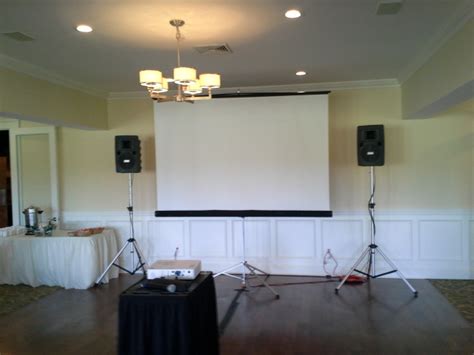 Eiki 4k 8 Tripod Screen Anchor System 3 Hudson Valley Audio Visual