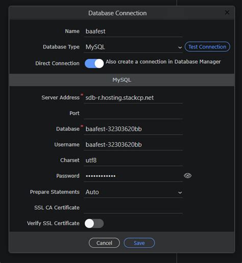 Database Connections Need Help Wappler Community