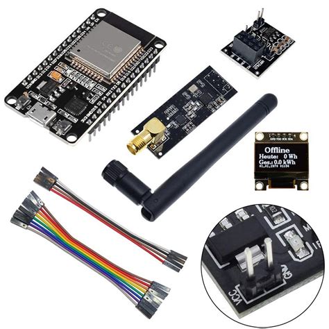 Opendtu For Hoymiles Diy Kit Display For Esp32 For Nrf24l01 Antenne