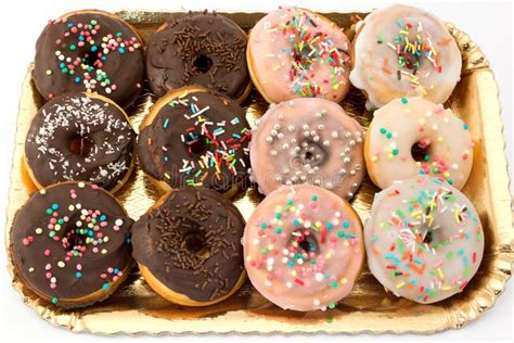 Assorted Donuts Stock Image Image Of Cake Fast Breakfast 28398853