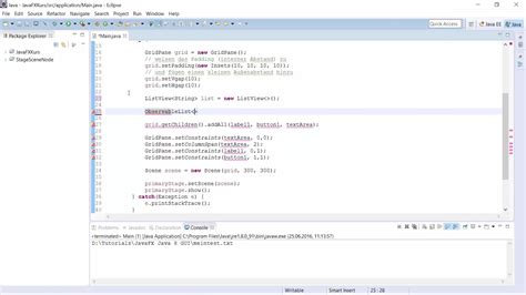 Create A Javafx Listview For Interactive Guis