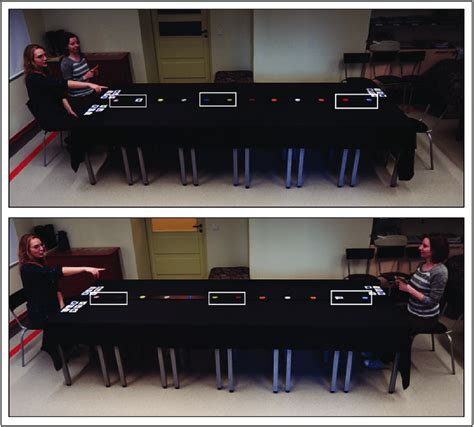 Set Up Of The Experiment Upper Panel Experimenter Holding Download Scientific Diagram