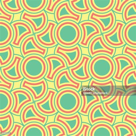 녹색과 분홍색 기하학적 요소와 원활한 패턴입니다 옐로우 멀티 컬러 배경 0명에 대한 스톡 벡터 아트 및 기타 이미지 0명 기하 도형 노랑 Istock