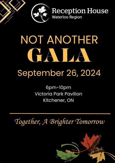 Reception House Waterloo Region On Linkedin Notanothergala Receptionhouse Waterlooregion