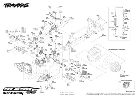Traxxas Slash 4x4 Vxl Parts Exploded View 68068 4 — Adventure Hobbies And Toys