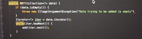 Code A Remove Method For Java BST See Last Picture Chegg