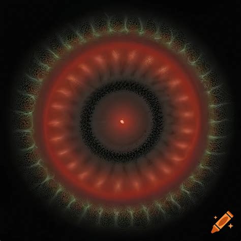 Abstract Fractal Design With Mathematical Elements On Craiyon