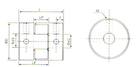HJ Jaw Coupling Flexible Coupling