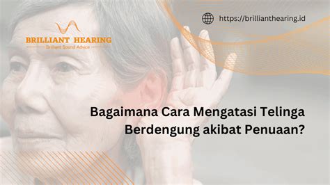 Bagaimana Cara Mengatasi Telinga Berdengung akibat Penuaan? - Brilliant Hearing