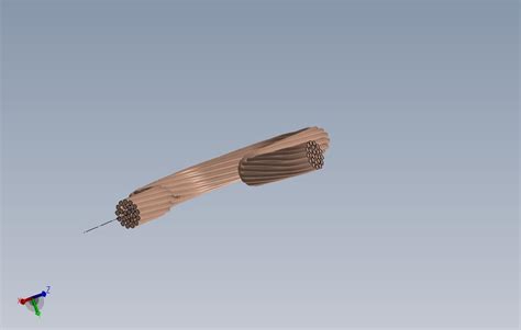 电缆 Solidworks 2012 模型图纸免费下载 懒石网