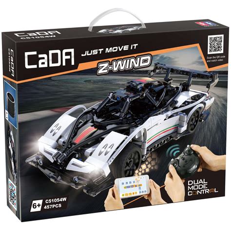 Cada Cars Rc Z Wind Super Car Construction Toy