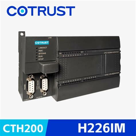 Cotrust Cth PLC H Im Di Do Relay Output Ethernet Port CPU Cotrust And PLC