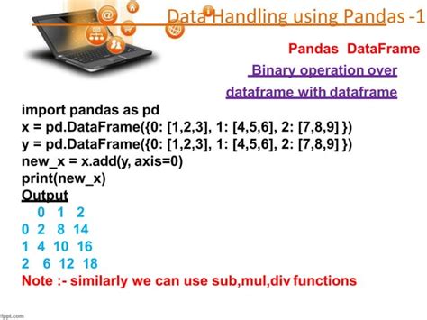 Xii Ip New Pythn Python Pandas 2020 21pptx
