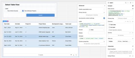 How To Implement Dynamic Column Settings 🧑‍💻 Retool Tips And Tricks Retool Forum