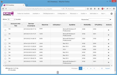 Ocs Inventory Framalibre