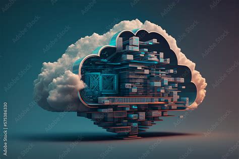 Cloud Computing Technology Internet Network Data Server Storage Virtualization