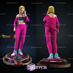 Android 18 Sexy V3 Fanart SpecialSTL