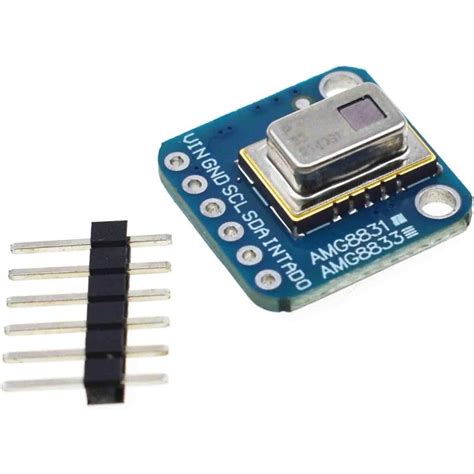 Amg8833 Infrared Thermal Camera Sensor Module 8x8 Ir Grid I2c Interface