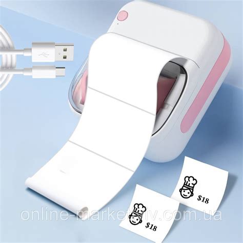 Купить Портативный принтер для наклеек B 3 Мини принтер для печати