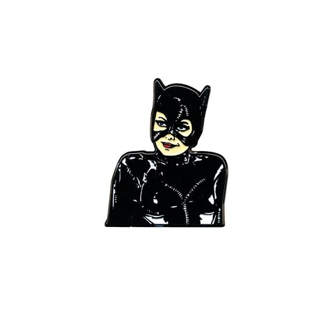 Catwoman From Batman Returns Soft Enamel Pin 1 75 Inch Tall With 2