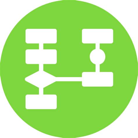 Algorithm Icon Flow Icon Diagram Icon Flowchart Icon Workflow Icon Infographic Icon