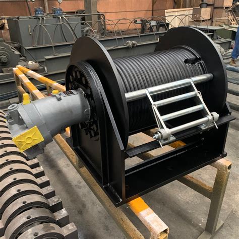 Ship Windlass Hydraulic Horizontal Anchor Winch 45kn Hydraulic And Winch