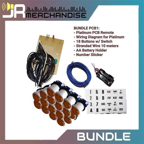 Bundle Pcb1 Pcb Platinum W Bundle 29 Set Buttons Wire Numbers