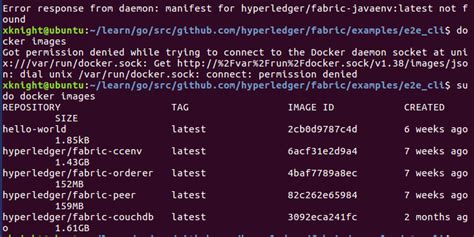 【推荐】 Hyperledger Fabric环境搭建、测试及注意事项 详尽指导 亲测有效 勋爵x Knight 博客园