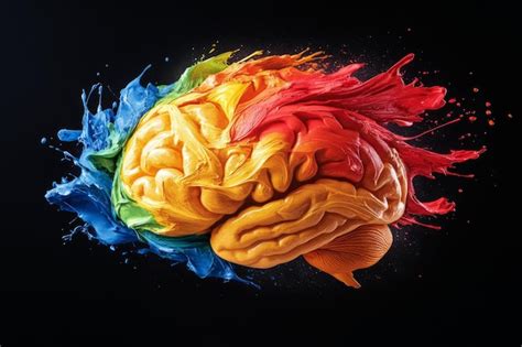 Neural pathways neuropsychology mental augmentation mental exploration and neuroanatomy colorful ...