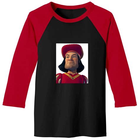 Lord Farquaad Graphic Baseball Tees Sold By Alteredicon Sku 90834844