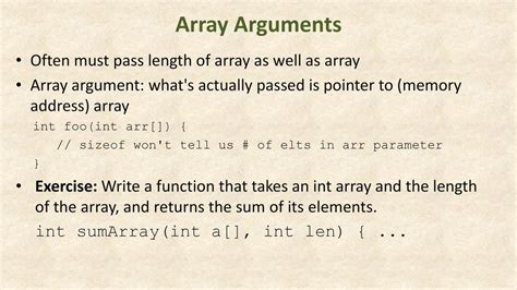 Complex Data Types Arrays And Structs Topic 7 Ppt Download