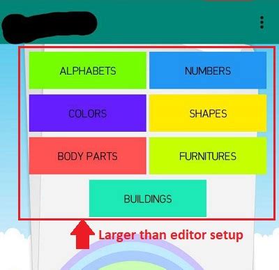 Xml Android Studio Sizing Issue Stack Overflow