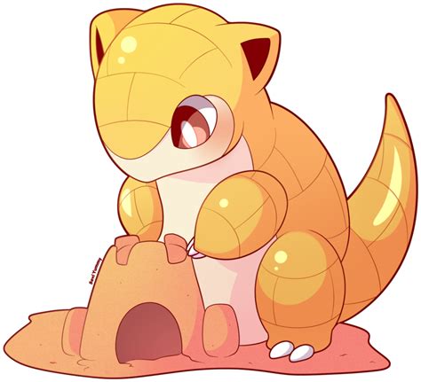 Sandshrew Pokemon Ground Type Evolving Stage Alolan Form Cute