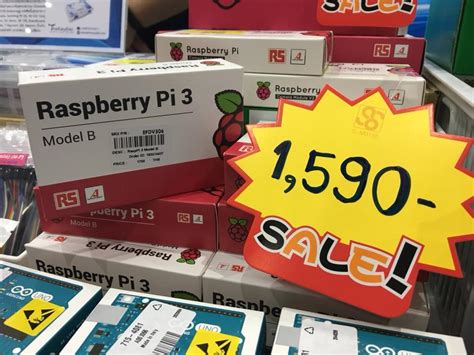 thaieasyelec ปรับลดราคาลงแล้วน้าา raspberry pi 3