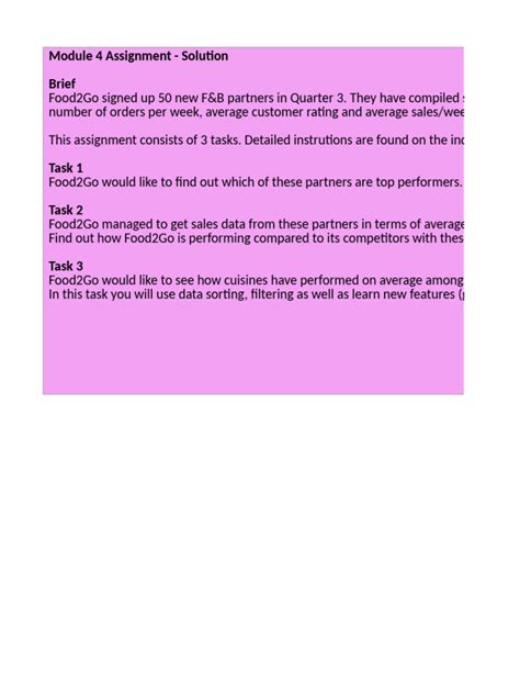 module 4 assignment solution ans pdf