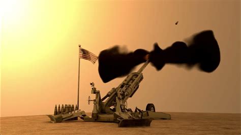 M777 Howitzer Model Youtube