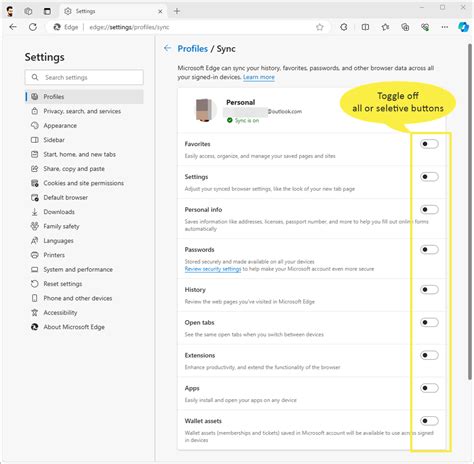 How To Turn Off Sync In Microsoft Edge OTechWorld