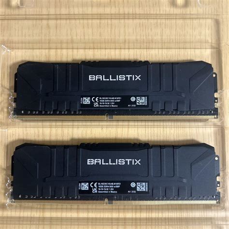 Crucial Ballistix Ddr4 3600 32gb 16gbx2 メルカリ