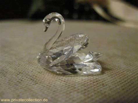 Swarovski Silver Crystal Figur Schwan Klein Top