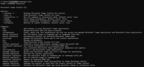 Introduction To Teams Toolkit Cli Teams Microsoft Learn
