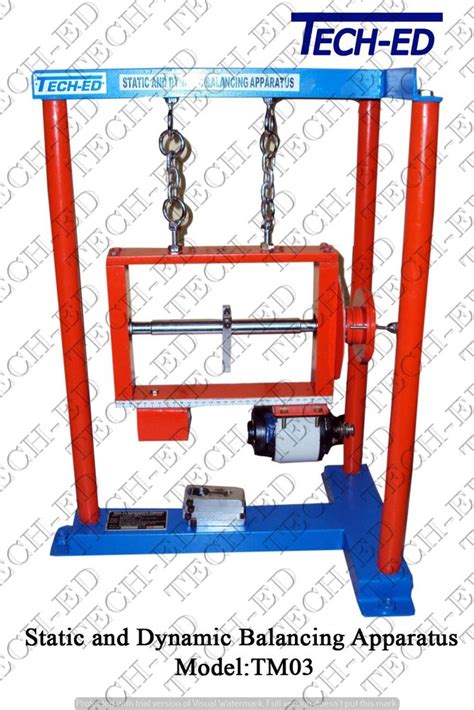 Static And Dynamic Balancing Apparatus At ₹ 32000 Bengaluru Id