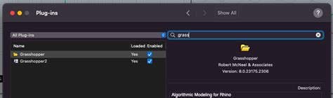 Grasshopper Is Loaded Not Launched At Rhino Startup Plug Ins Mcneel Forum