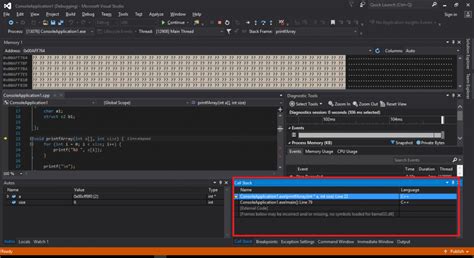Kỹ thuật debug trên Visual Studio CppDeveloper