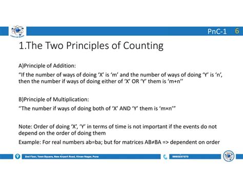 Permutations And Combinations Iit Jeeolympiad Lecture 1 Ppt